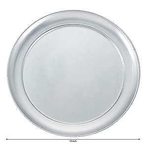 Tiger Chef Pizza Pan and Pizza Screen Set - Includes 9 inch and 12 inch Wide Rim Pizza Pans and Aluminum Pizza Screens for Oven