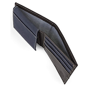 Timberland Men's Baseline Canvas Passcase, Navy, One Size