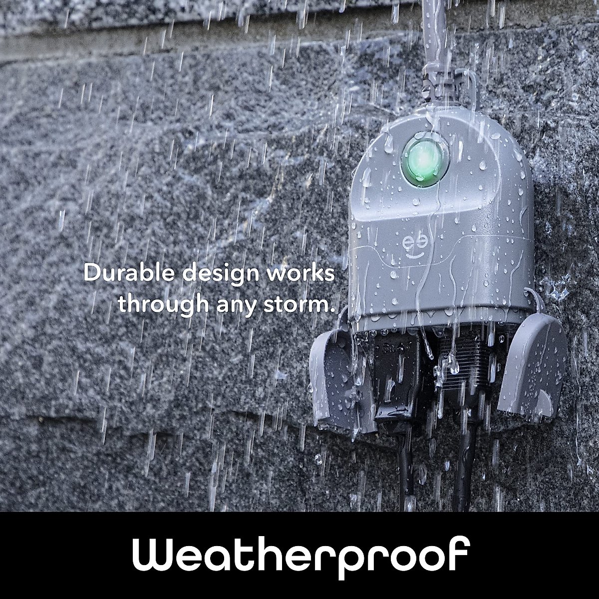 Geeni Outdoor Duo Wi-Fi Smart Plug, Weatherproof, No Hub Required, Wireless Remote Control and Timer - Smart Outlet Compatible with Alexa, The Google Home, 1 Dual Socket (2 Outlets)
