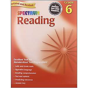 Spectrum Reading, Grade 6