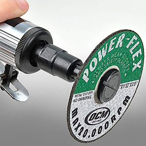 20 Pack - Cut Off Wheels 3 Inch x 1/32 Inch x 3/8 Inch Arbor - For Cutting All Steel and Ferrous Metals.