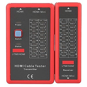 HDMI/Mini-HDMI Cable Tester,HDMI Data Cable Tester,Supports Fast scan Mode and Full Display Mode
