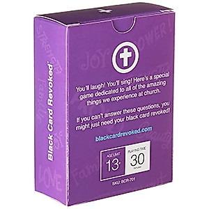 Black Card Revoked: Saved & Sanctified Expansion Pack | Celebrate The Unique Experience of The Black Church with This Card Game | Fun for The Entire Family | Enjoy at Your Next Event