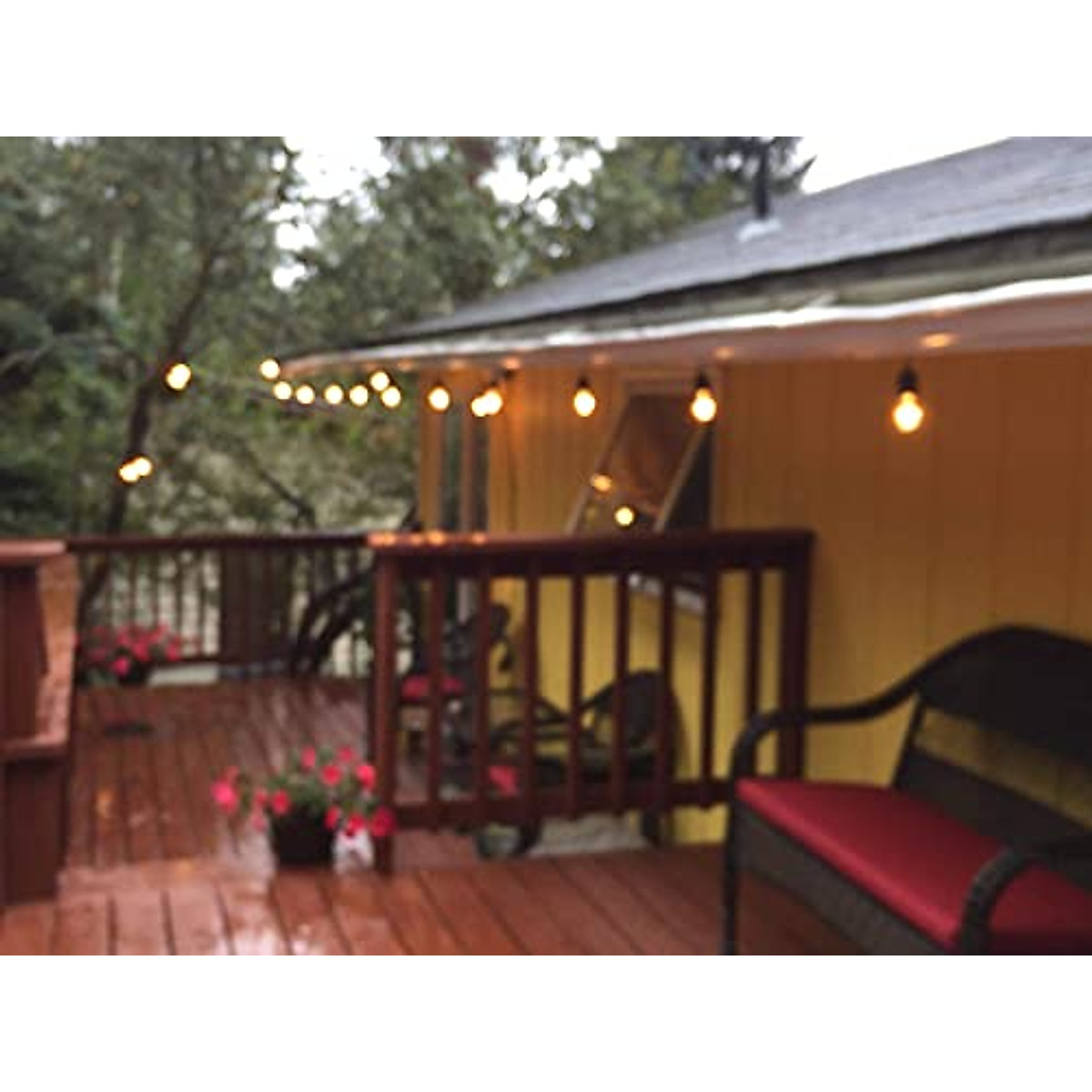 Rolay 11W Outdoor String Light Bulbs, S14 Incandescent Replacement Bulbs for Outdoor Patio String Lights with E26 Base, Pack of 25