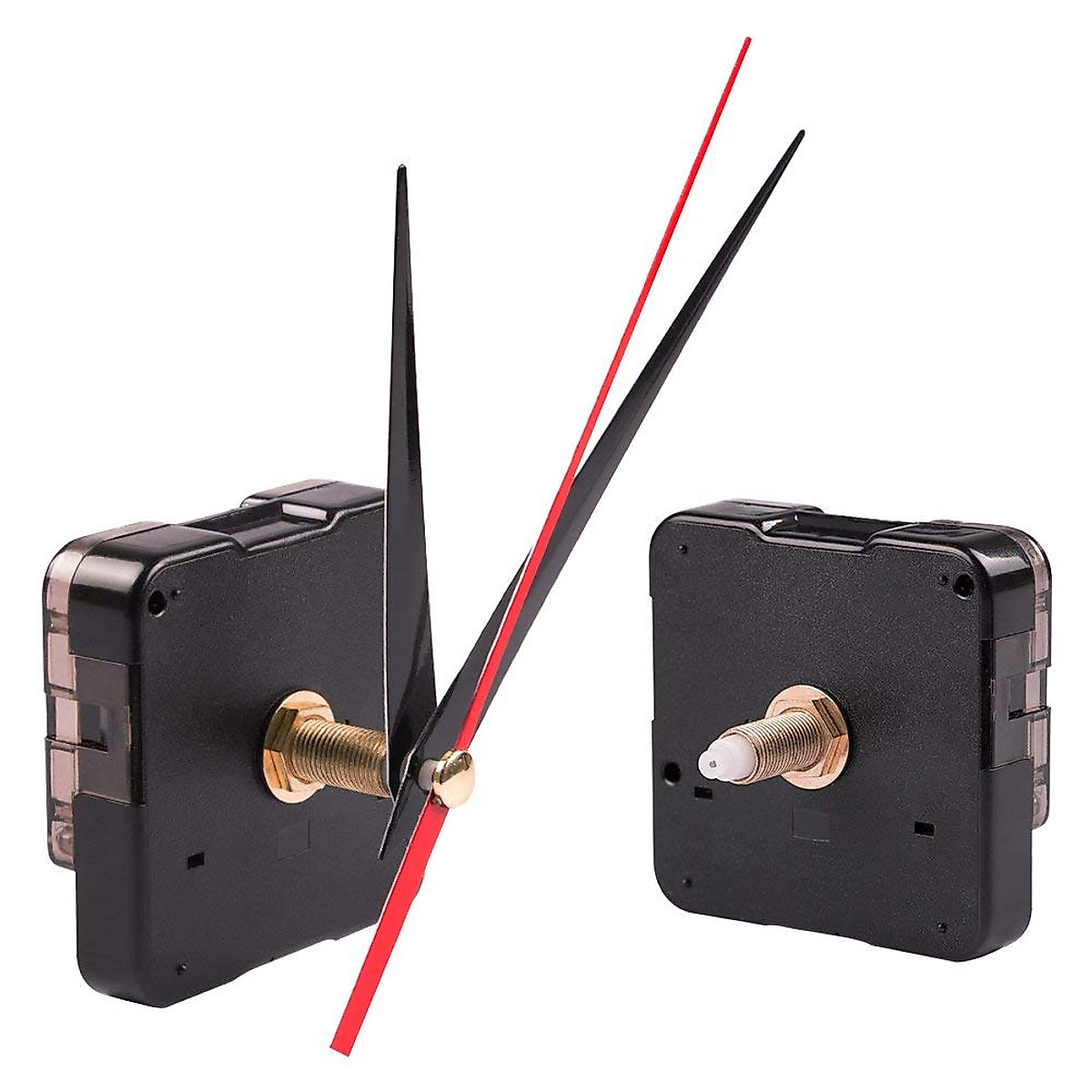 Petift Hands Quartz Wall Clock Movement Mechanisms Battery Operated for DIY Clock Repair Part Replacement(Hour,Minute and Second Hands Included)