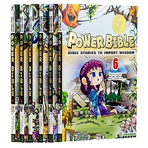 Power Bible #1-6 - Old Testament Set - Kids Comic Bible - Green Egg Media