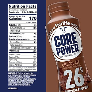 Core Power High Protein (26g) Shake, Chocolate, 14 fl oz