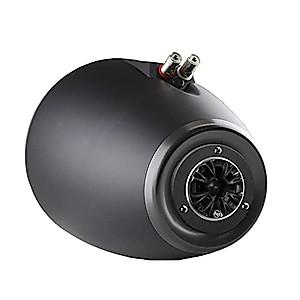 Audiopipe APMP-800ETW 8-Inch Compact Multi Purpose Directional Stereo Speaker Enclosure for Car Audio, Marine, UTV, and ATV Sound System, Black (Pair)