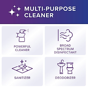 Oxivir Diversey 100898636 Tb One-Step Disinfectant Cleaner, Hospital Grade Accelerated Hydrogen Peroxide AHP, No Fragrance Added, Ready-to-Use Liquid, 1-Gallon