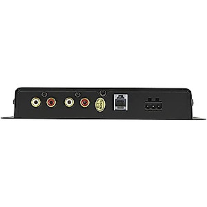 AudioPipe XV-BXP-SUB 15V Car Audio System Digital Sound Equalizer Epicenter Enhancer Restoration Signal Processor Bass Booster w/ Remote Knob, Black