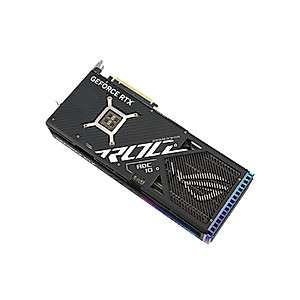 ASUS ROG Strix GeForce RTX 4090 Gaming Graphics Card (PCIe 4.0, 24GB GDDR6X, HDMI 2.1a, DisplayPort 1.4a, DLSS3 Support, Supports 4K)