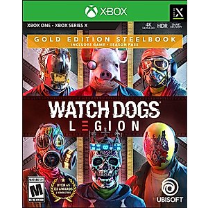 Watch Dogs Legion - Xbox One Gold Steelbook Edition Edition