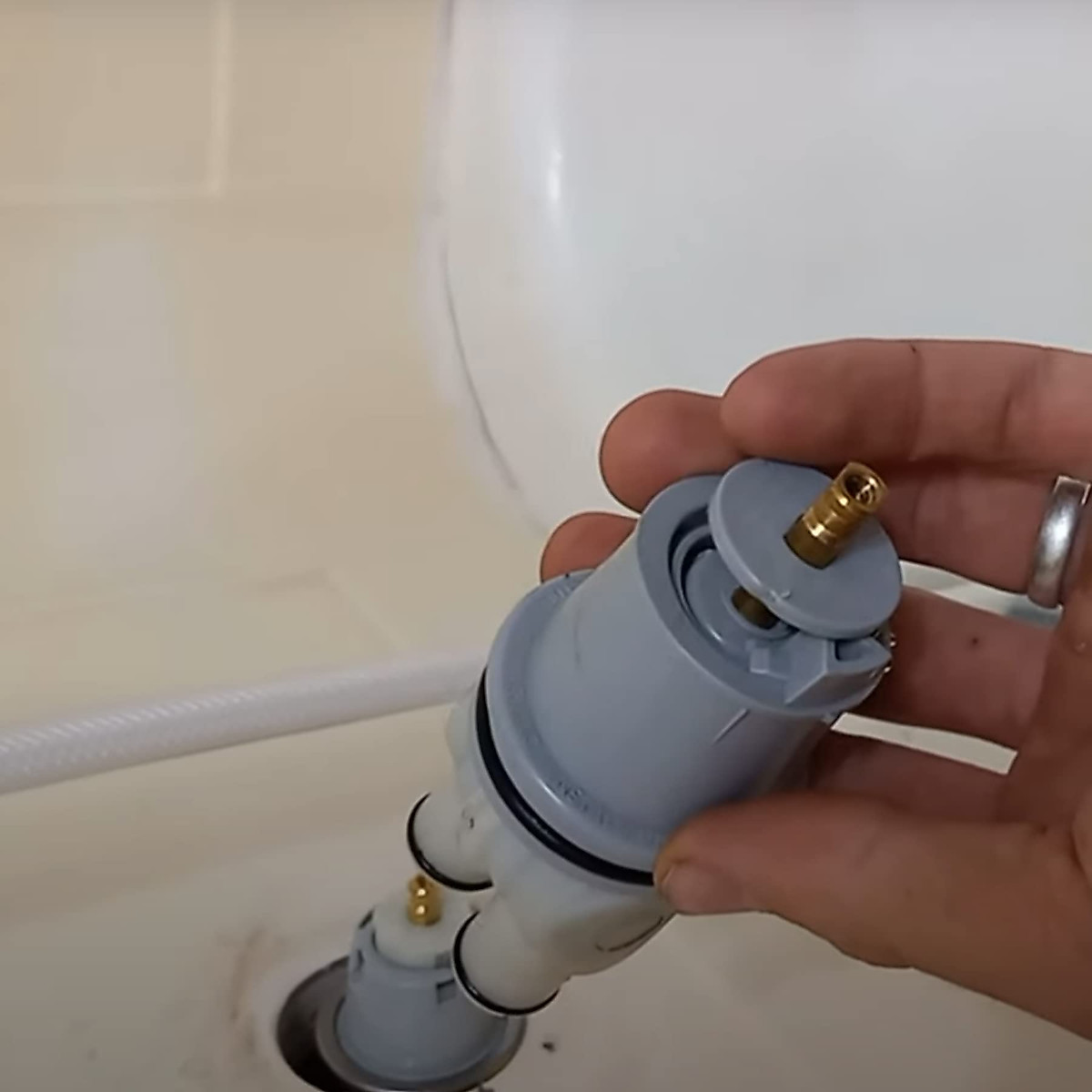 Denkehin RP46074 Shower Valve Cartridge Repair Part Replace for Delta Shower and Tub 13/14 Series Faucet, Temperature Control Valve Repair kit