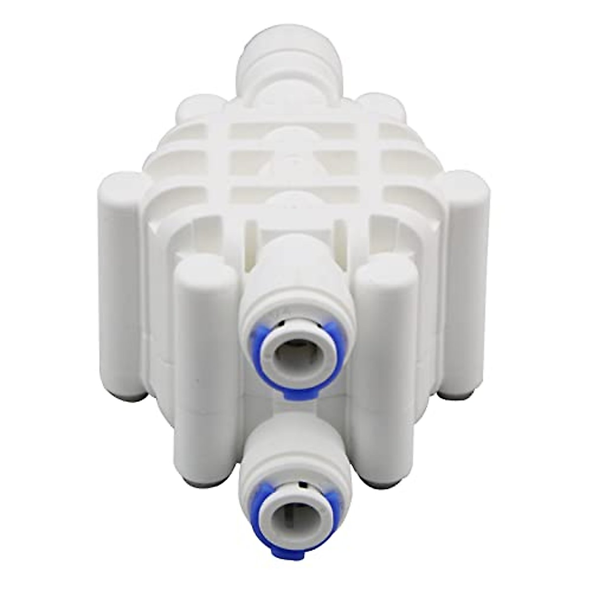 Auto Shut Off Valve / 4 Way Valve for Reverse Osmosis RO System-1/4 Inch Quick Connector-NSF Approved (RO5-ASV)