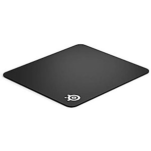 SteelSeries QcK Gaming Mouse Pad - Large Thick Cloth - Peak Tracking and Stability - Optimized For Gaming Sensors