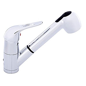 Ambassador Marine Stasis Collection Mini Pull-Out Galley Faucet, Chrome