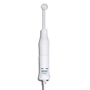 StackedSkincare High Frequency Wand for Acne, Face Tool to Clear Pores and Reduce Redness, Includes Gas Electrodes