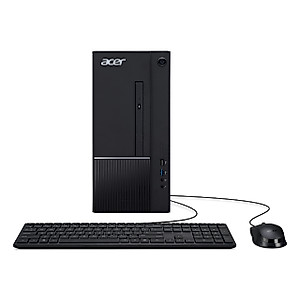 Acer Aspire TC-1750-UR11 Desktop | 12th Gen Intel Core i5-12400 6-Core Processor | 8GB 3200MHz DDR4 | 512GB NVMe M.2 SSD | 8X DVD | Intel Wireless Wi-Fi 6E AX211 | Bluetooth 5.2 | Windows 11 Home