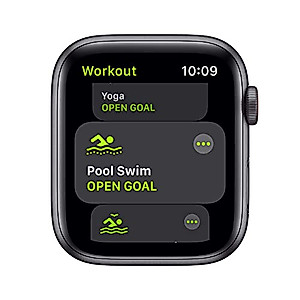 Apple Watch SE (GPS + Cellular, 44mm) - Space Gray Aluminum Case with Black Sport Band (Renewed)