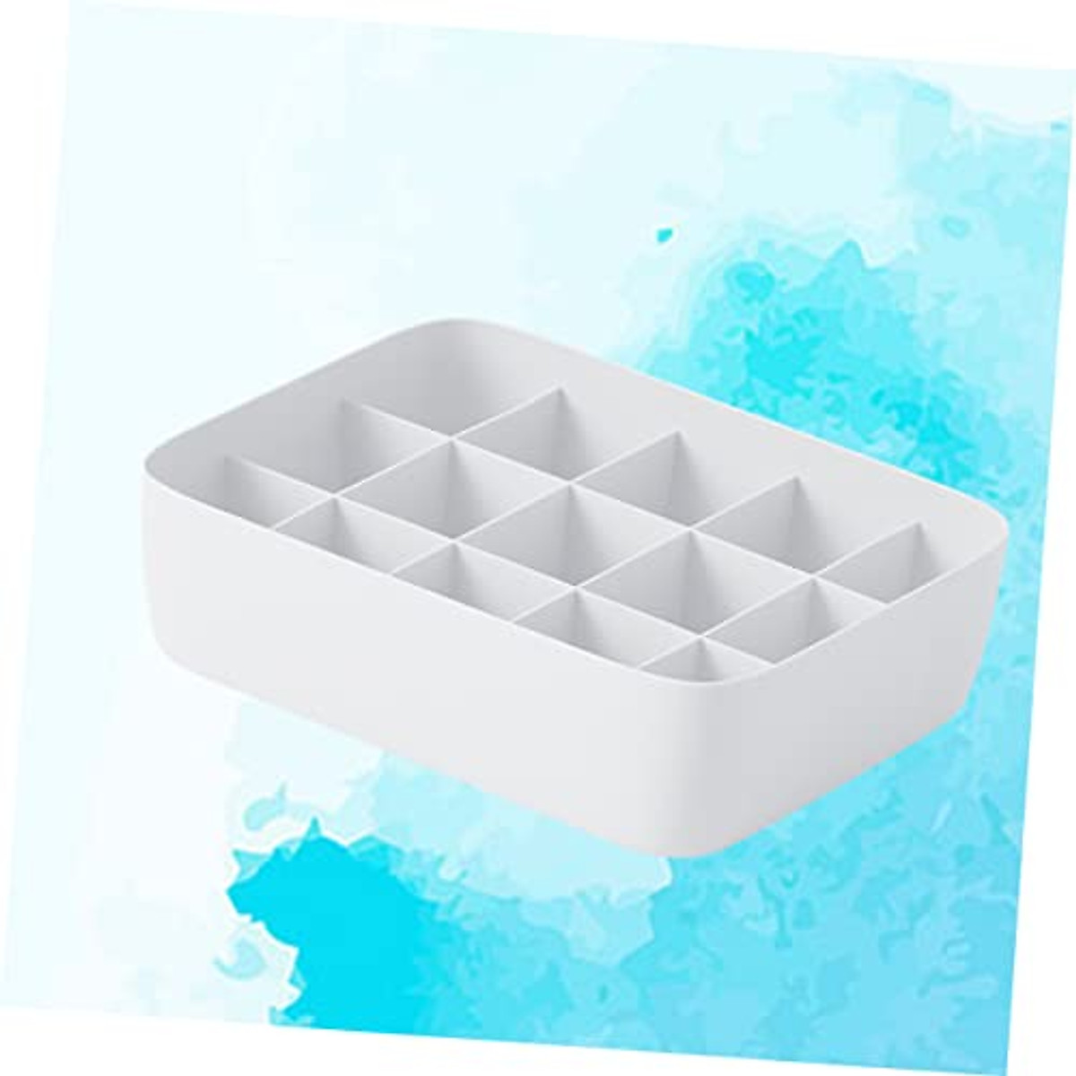 Zerodeko Box Plastic Storage Boxes Plastic Baskets Vanity Storage Organizer Bra Drawer Organizer Panties Drawer Organizer Underwear Storage Box Storage Basket Stackable Basket Divider Sock