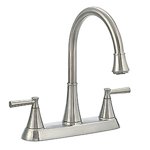 Pfister F-036-4CRS Cantara 2-Handle Side Sprayer Kitchen Faucet in Stainless Steel