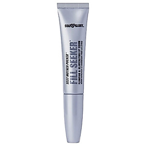 Soap & Glory SMP Fill Seeker Lip Plumper Gloss - Plumping Lip Gloss for Smooth & Moisturized Lips - Rejuvenating Lip Serum with Long-Lasting Hydration (0.5 fl oz)
