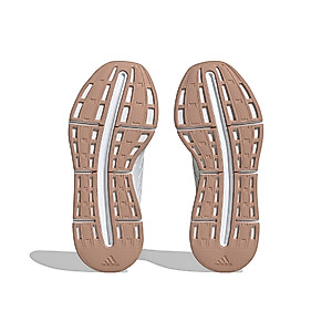 adidas womens Swift Run23 White/White/Gold Metallic 7.5