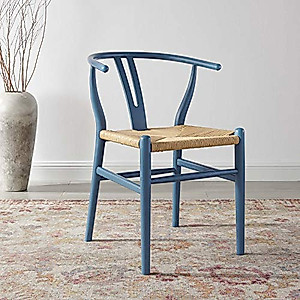 Modway Amish Dining Wood Side Chair, Harbor