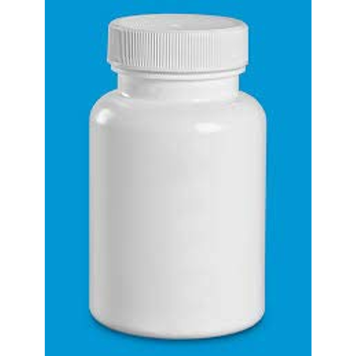 120cc White HDPE S-Packer Wide Mouth Round Plastic Bottle & Cap - 38-400 Neck 100 Pack Pharmaceutical Grade
