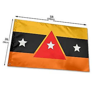 Pogtopia Dream Commune Smp Flags Garden Flag 3x5 Foot Spring Outside Outdoor Indoor House Room Decoration Banner - Canvas Header And Double Stitched 3 X 5 Ft