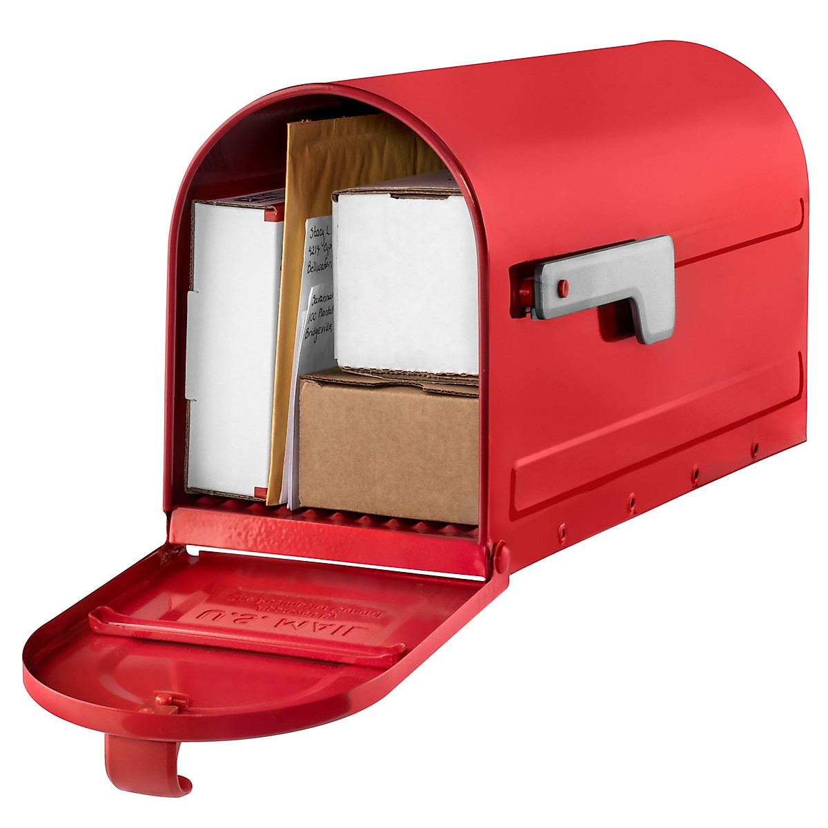 ARCHITECTURAL MAILBOXES 7600R MB1 Mailbox, Medium, Red