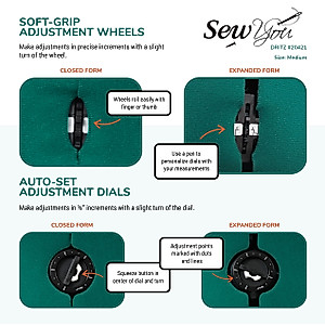 Dritz Sew You Adjustable Dress Form, Medium