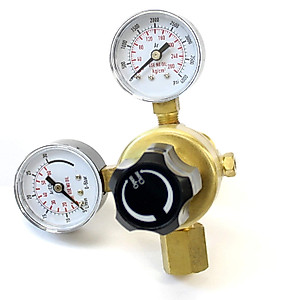 Argon CO2 Regulator Gauges CGA580 & 48" Hose Fits Miller Mig Tig Welders