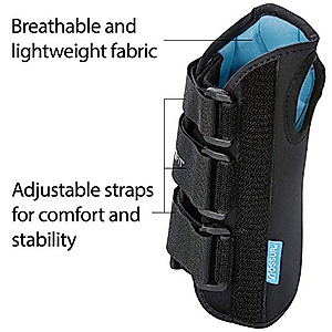Ossur Formfit Wrist Brace for Treatment of Tendonitis, Carpel Tunnel, Post Cast Healing and Soft Tissue Injuries | Wrist Immobilization, Breathable Material, Custom Fit | 8" Version (Left, Medium)