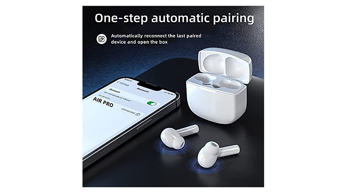 KAHPAN Wireless Earbuds with Bluetooth 5.3 | 30H Playtime & Waterproof IPX7