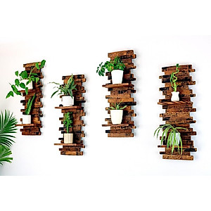 VOFMK Whiskey Barrel Plant Shelving (Large Double x2)