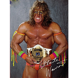 The Ultimate Warrior 8 X 10 Photo Autograph on Glossy Photo Paper