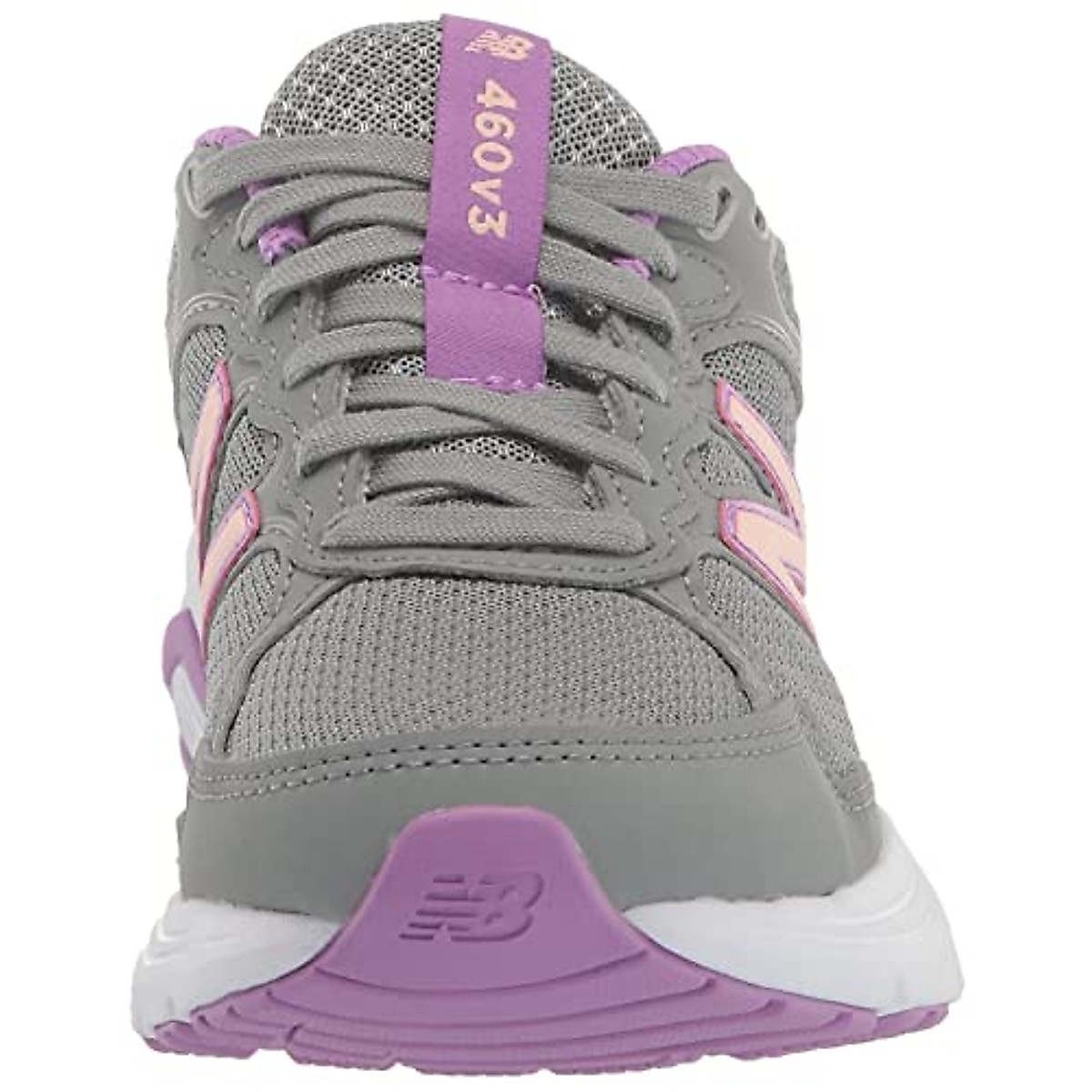 New Balance Women's 460 V3 Running Shoe, Grey/Oyster Pink, 10 Wide