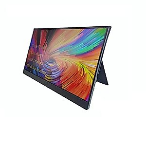IOOIOO 100% sRGB 15.6 inch Portable Monitor for Laptop Windows MacBook Surface PC Tablet Smartphone Xbox PS5 PS4 Switch or Other Device with HDMI or HDMI Mini or USB C 3.1 with displayport