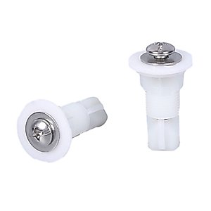 4/2pcs Toilet Seat Screws Nut Cover Lid Top Fixing Blind Hole Fitting Kits Bathroom Accessories Replacement Toilet Seat Screws (Color : D 2pcs)