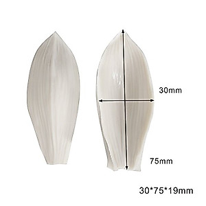 AK ART KITCHENWARE Lotus Leaf & Petal Veiners Gum Paste Flower Craft Mold for Fondant Cake Decorating Supplies Pastry Baking Tools VM097&VM147