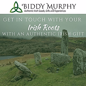 Biddy Murphy Celtic Knot Necklace 925 Sterling Silver, Fine Irish Pendant Jewelry for Women, Imported from Ireland, 18" Inch Length, 7/8" wide and 1 1/4" tall