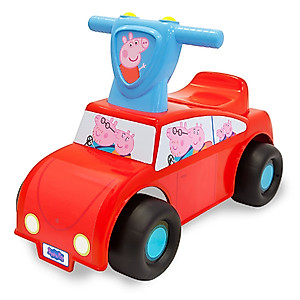 Peppa Pig Family Car Push n' Scoot Ride-on