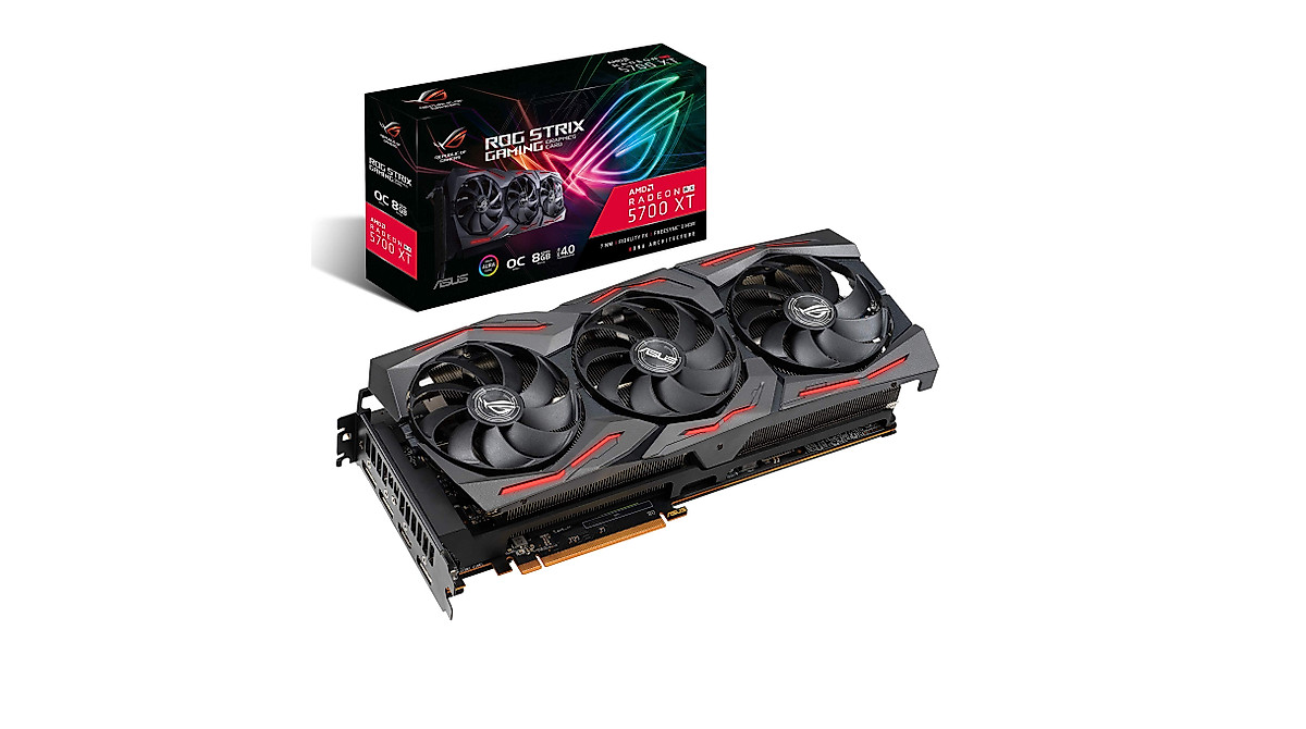 ASUS ROG Strix AMD Radeon RX 5700XT Overclocked 8G GDDR6 HDMI ...