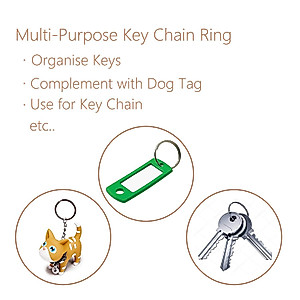 Pawfly 100 Pack 1/2 Inch Mini Split Jump Ring with Double Loops Small Metal Rings Connectors for Jewelry Necklaces Bracelets Earrings Crafts Ornaments and DIY Arts