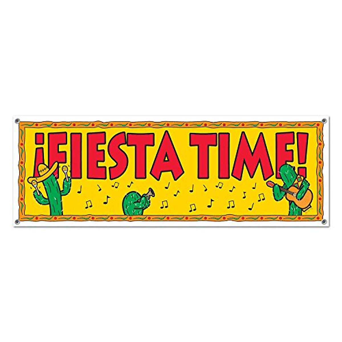 Fiesta Sign Banner Party Accessory (1 count) (1/Pkg)