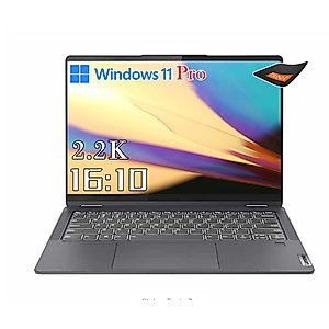 Lenovo Flex 5 14" 16:10 2240 x 1400 2-in-1 Touchscreen Laptop, AMD Ryzen 7 5700U, Wi-Fi 6, Windows 11 PRO, W/Mouse Pad(16GB RAM | 512GB PCIe SSD)