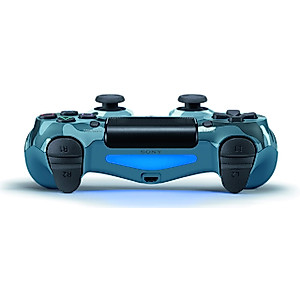 DualShock 4 Wireless Controller for PlayStation 4 - Blue Camouflage (Renewed)