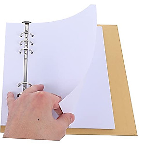 JEWEDECO 1 Set notebook blank unlined journals make your own book monthly organizer book stationery notepad schedule notepads small sketchbook Magazine child portable paper white