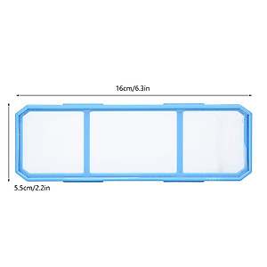 Primary Filter Accessory Replacement Spare Parts for ILIFE A7 Robot Vacuum Cleaner Highly Matched with The Original Equipment